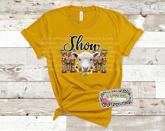 Sheep Show Mom Shirt - Etsy