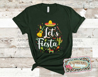 Fiesta Theme Woman Shirt - Etsy