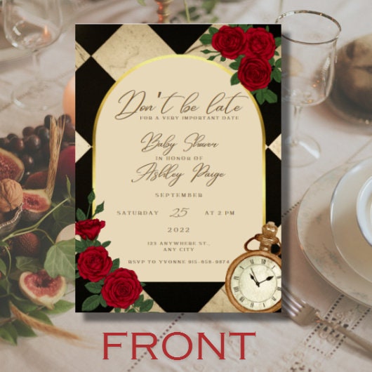 Don't Be Late for A Very Important Date | Alice in Wonderland | Baby ...