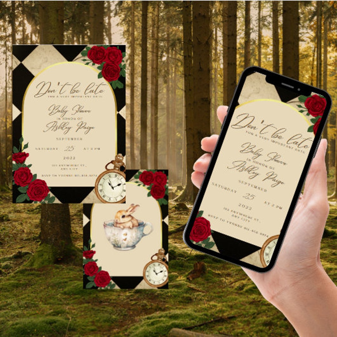 Don't Be Late for A Very Important Date | Alice in Wonderland | Baby ...