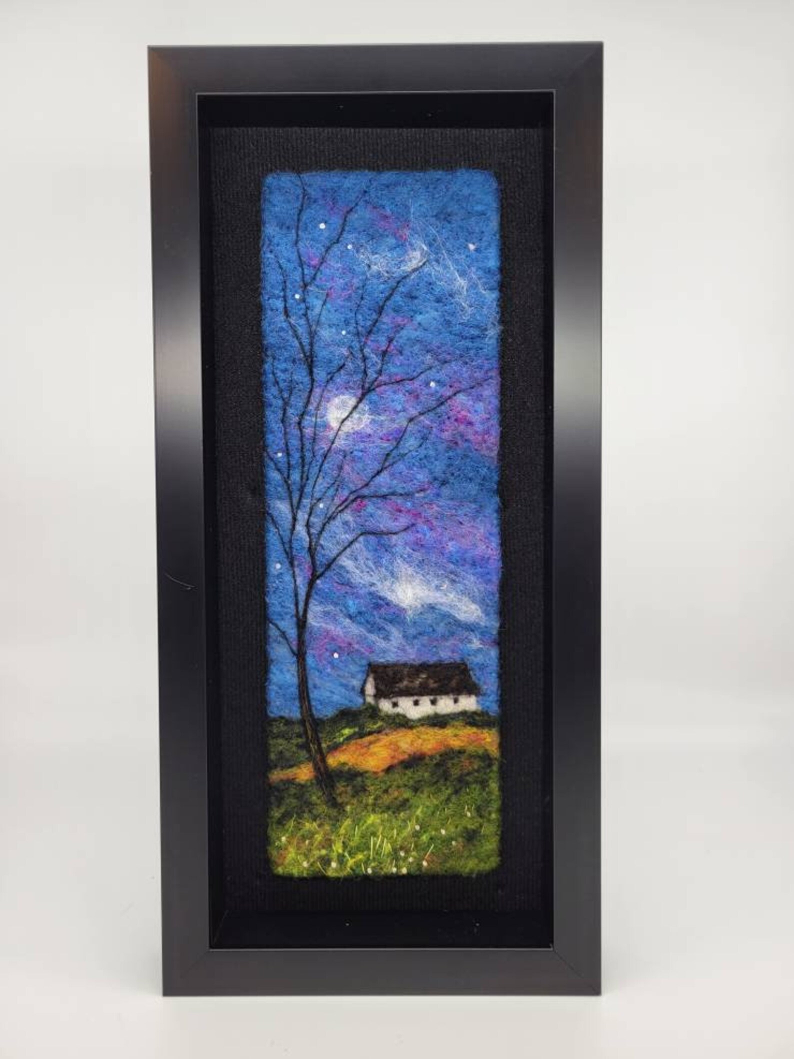 Felt Art Needle Felted Tree Felted Wool Art Wool Painting - Etsy