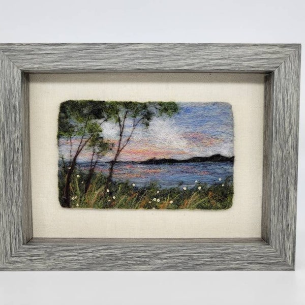 Needle Felt Painting - Etsy