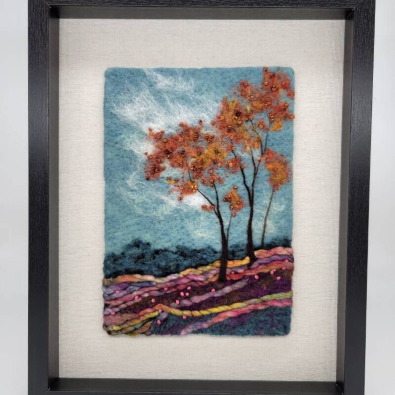 Felt Landscape - Etsy