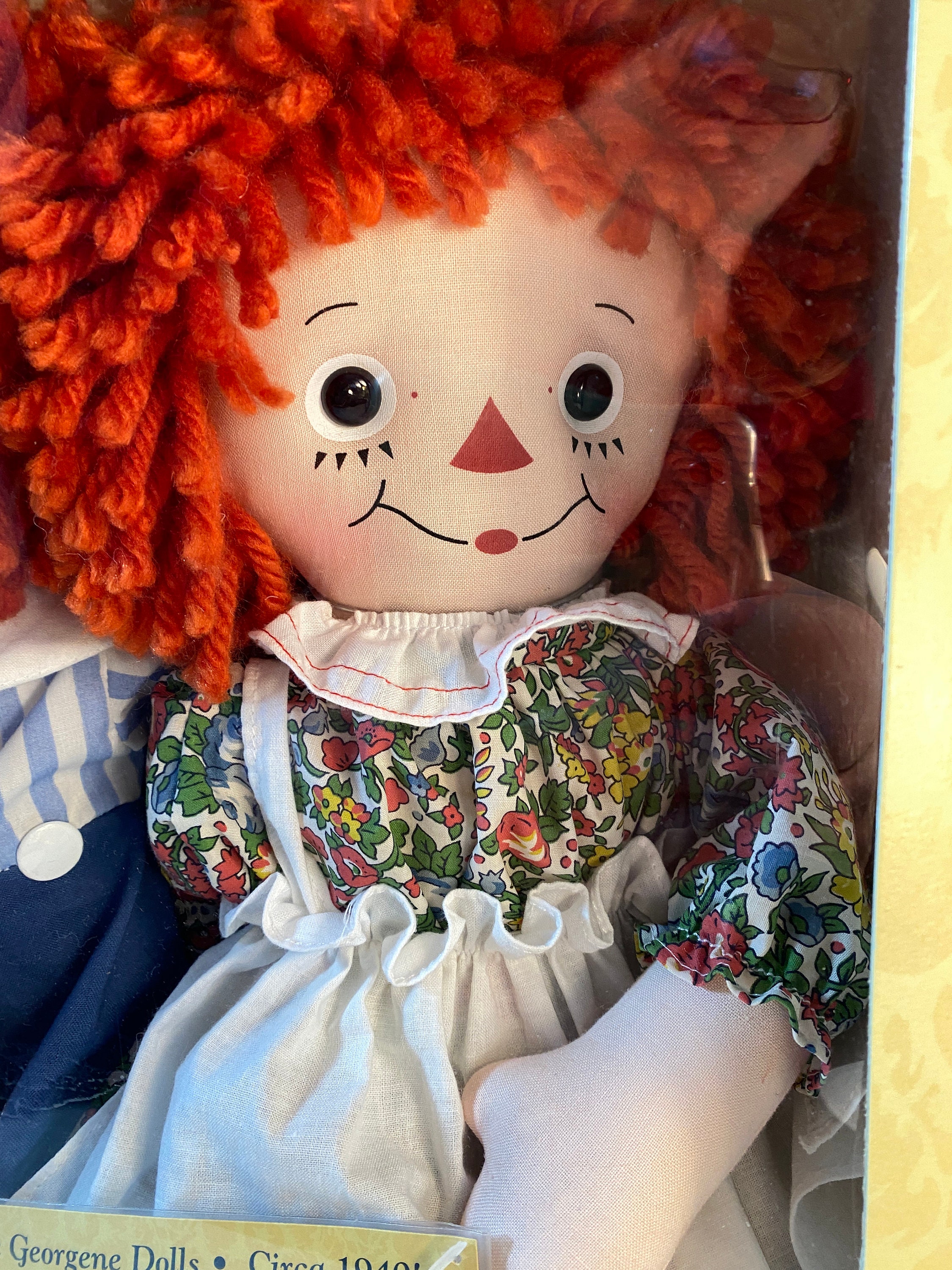Raggedy Ann & Raggedy Andy Doll Set From Dakin Signature Collection in ...