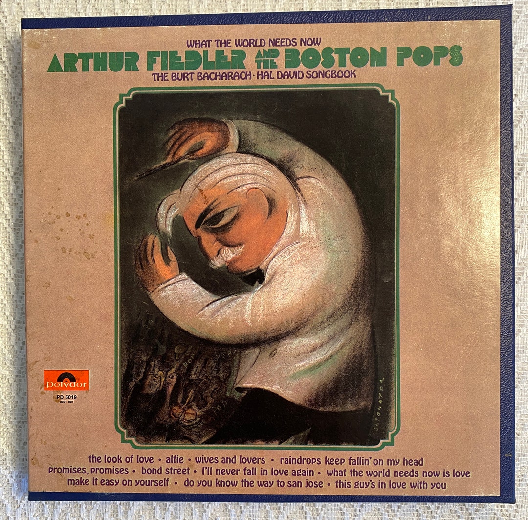 1972 Arthur Fiedler Boston Pops Reel-to-reel Tape: Burt Bacharach ...