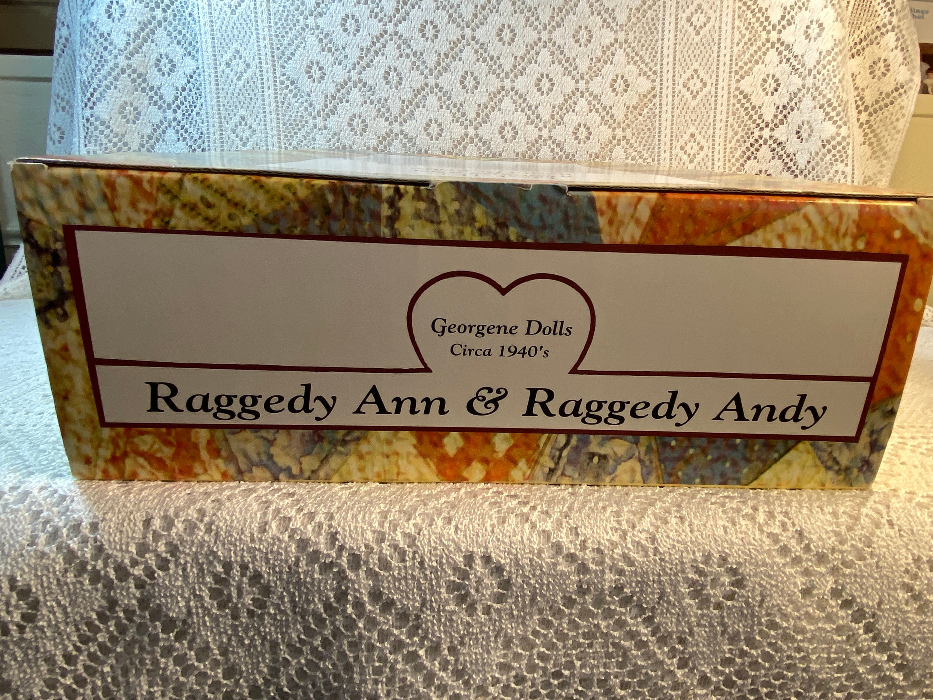 Raggedy Ann & Raggedy Andy Doll Set From Dakin Signature Collection in ...