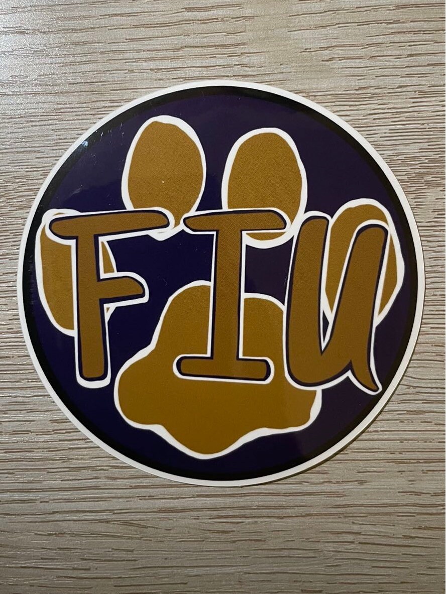 FIU Sticker / FIU / Panthers Sticker - Etsy