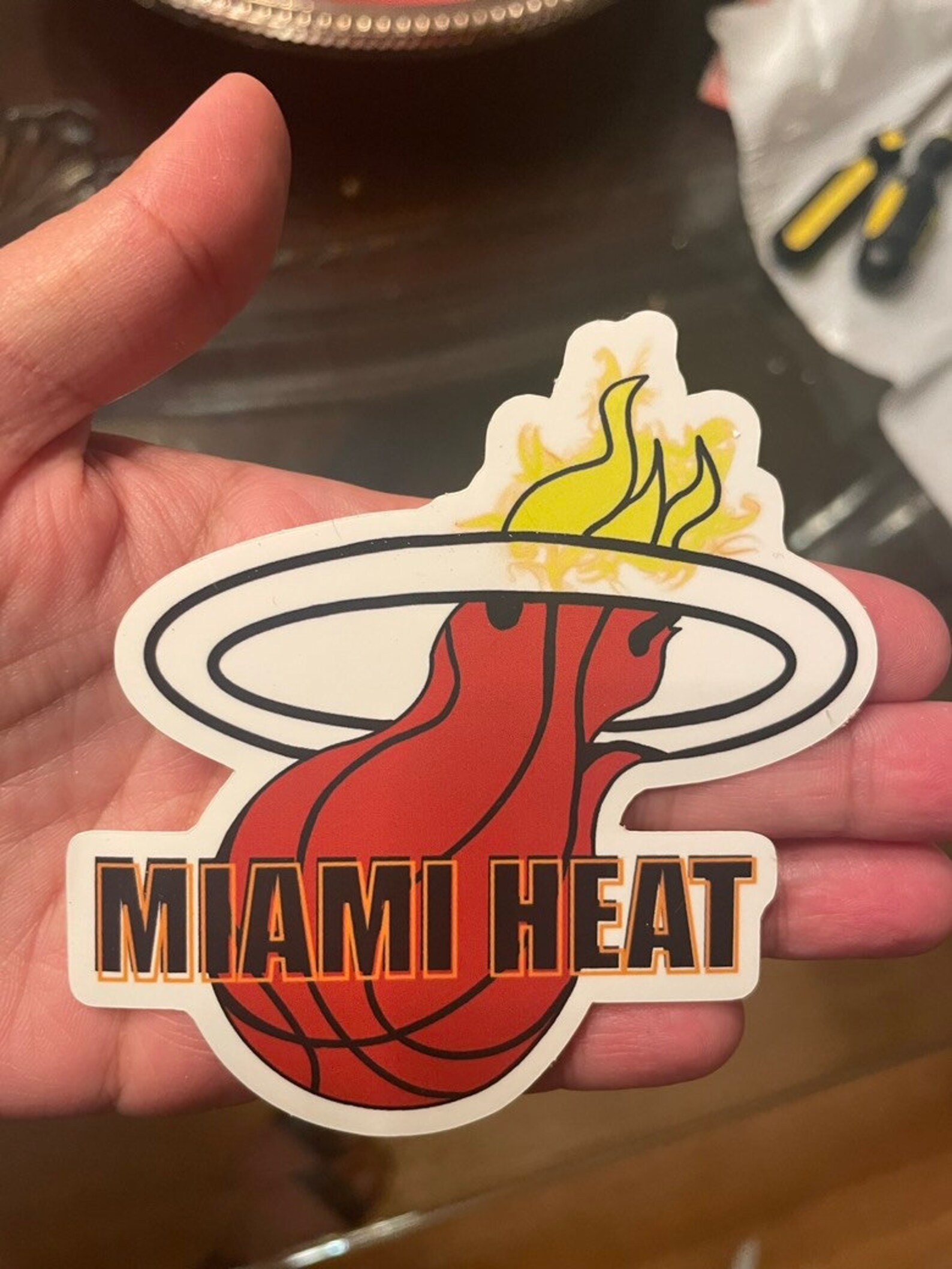 Miami Heat Sticker - Etsy