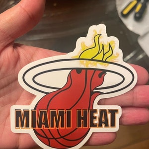 Miami Heat Sticker - Etsy