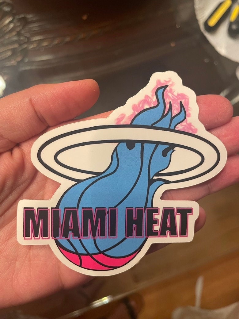 Miami Vice Heat Sticker/ Miami Heat Sticker - Etsy