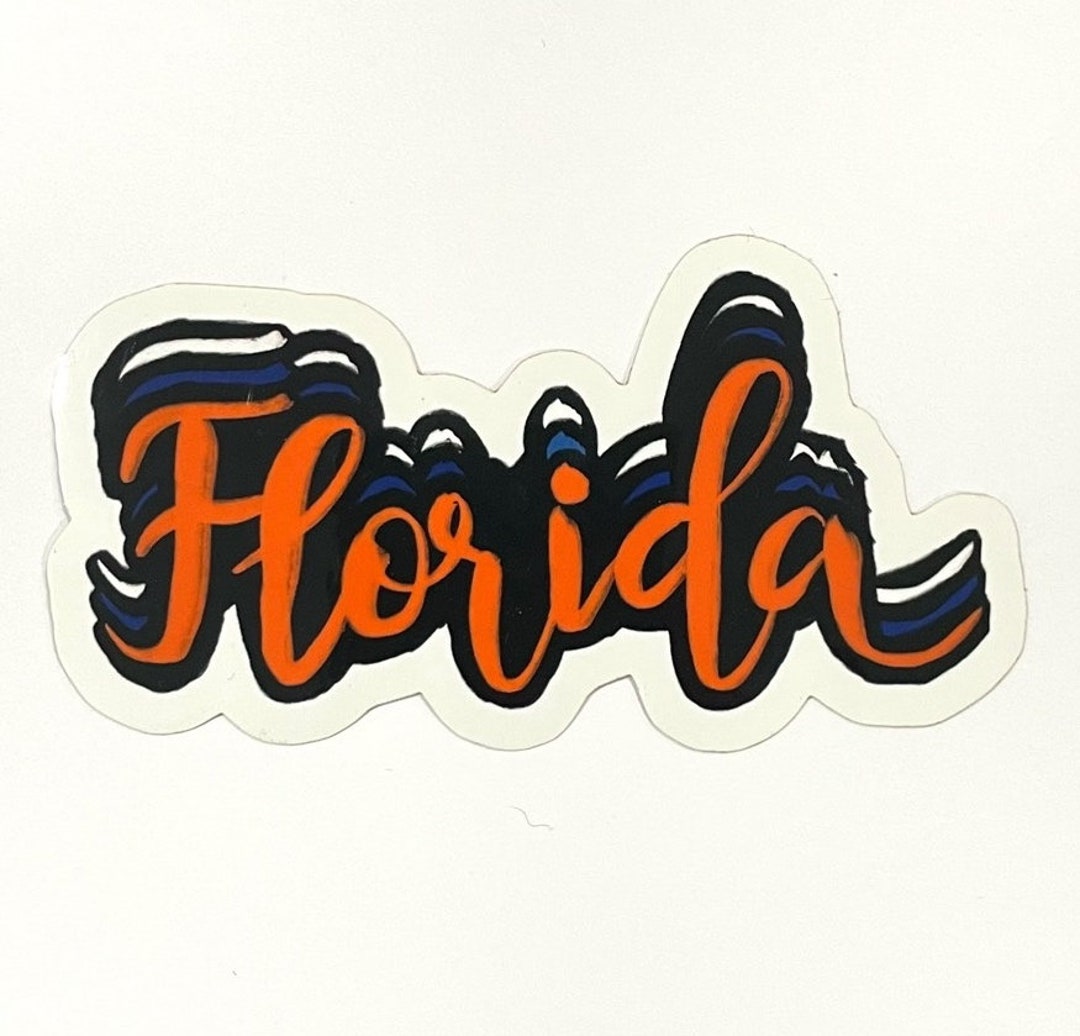 UF Sticker/ Florida Sticker/ Florida University Sticker - Etsy