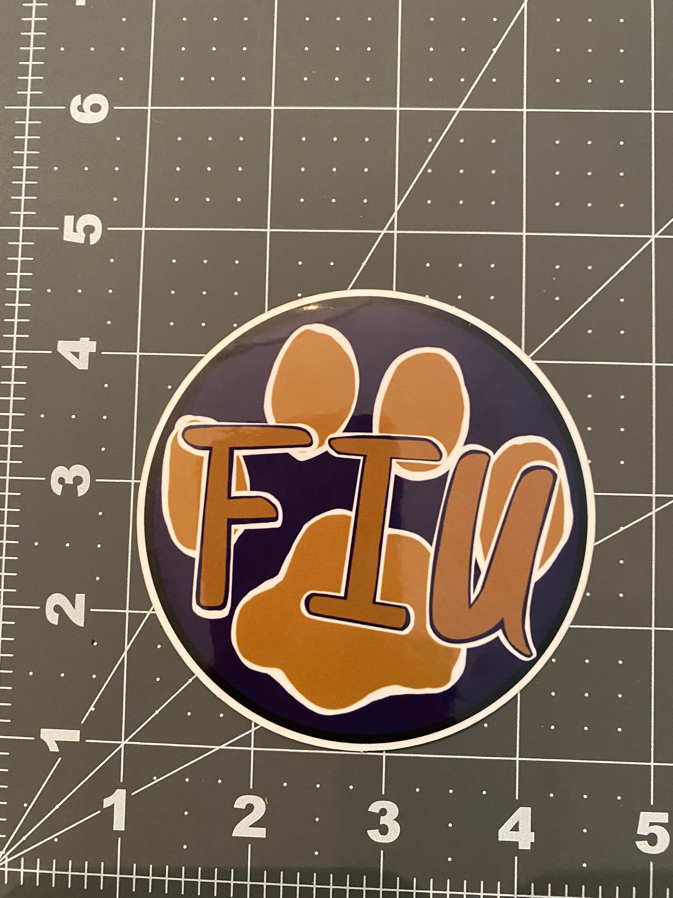 FIU Sticker / FIU / Panthers Sticker - Etsy