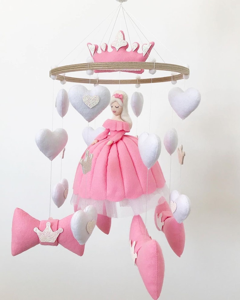 Princess Baby Mobile for Girl. - Etsy