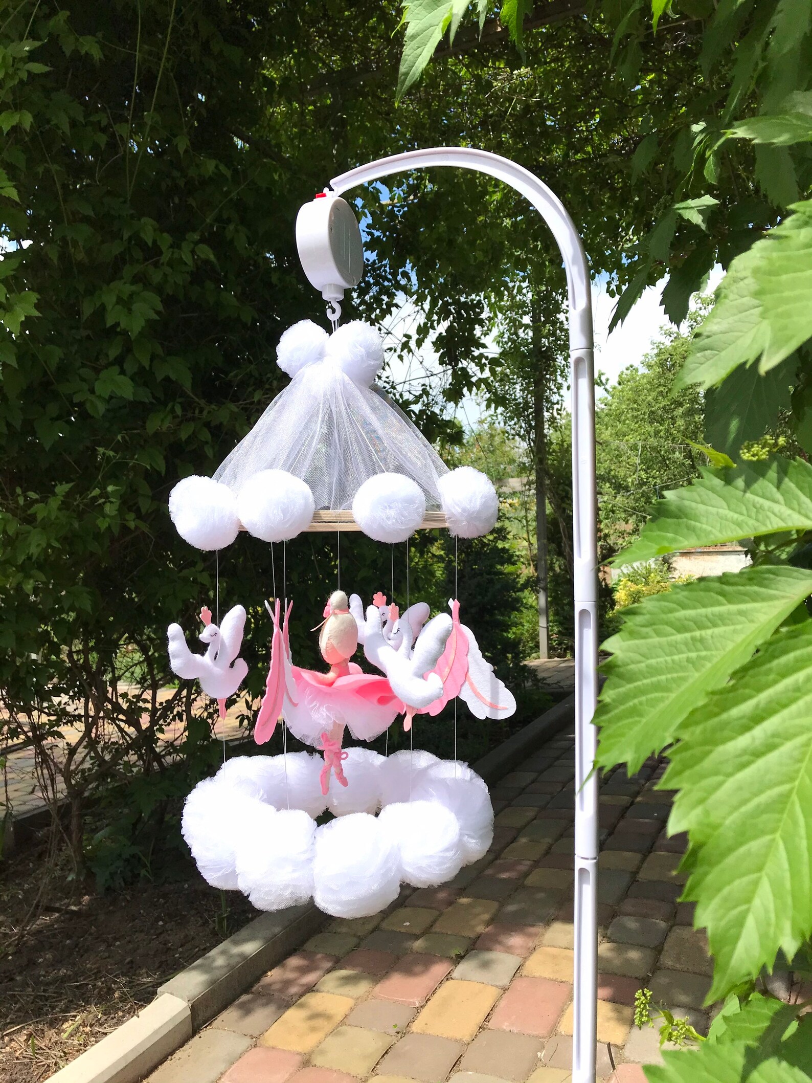 Ballerina Baby Mobile for Girl Ballet Princess Cinderella - Etsy