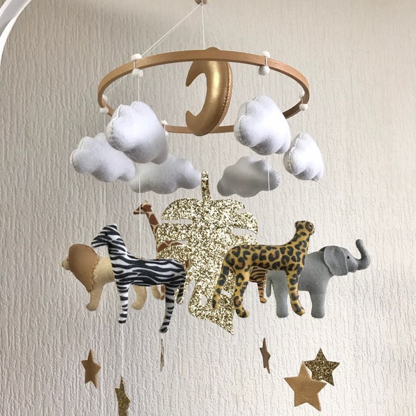 Animal Baby Mobile - Etsy