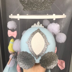 Cinderella Princess Baby Mobile for Girl - Crib Mobile - Nursery ...