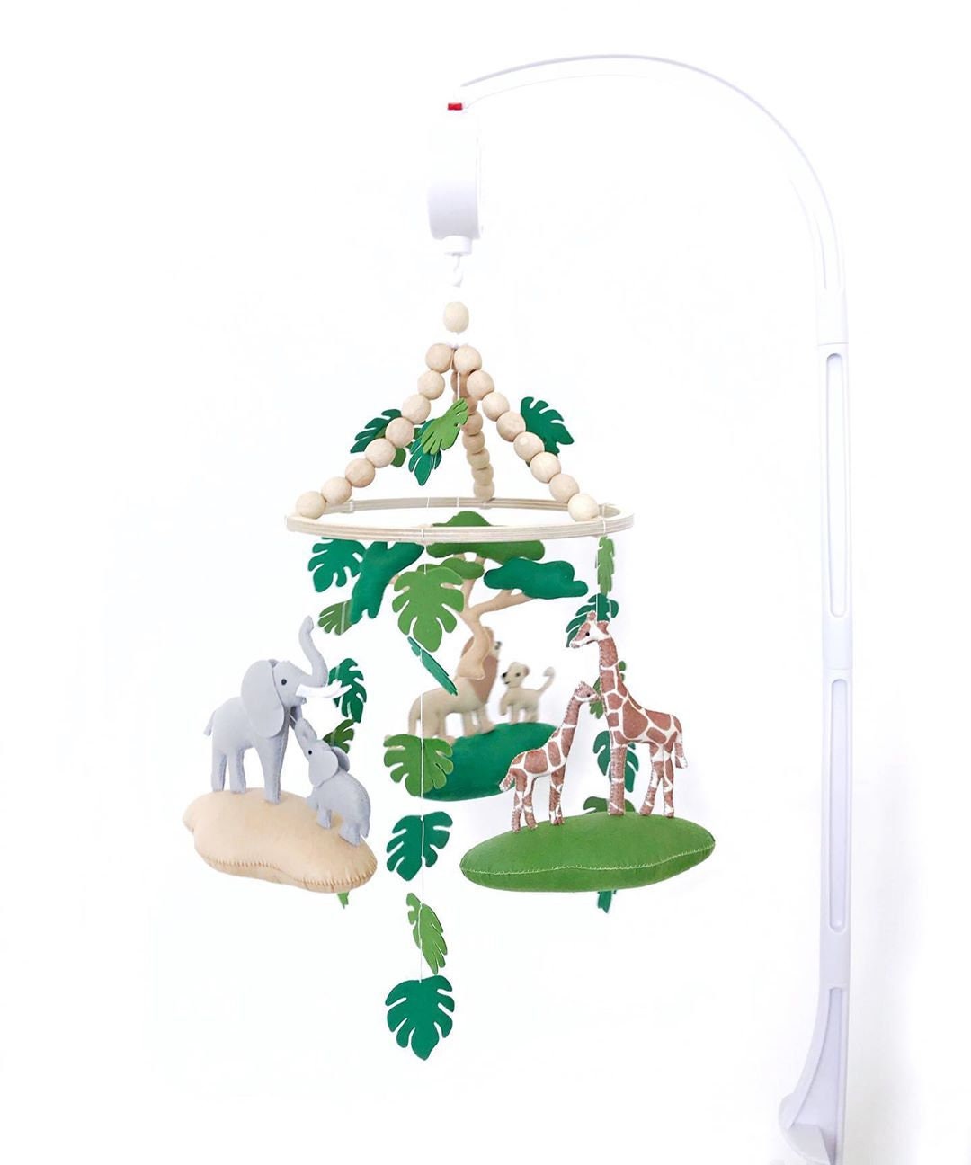 Safari Mobile Animals Baby Mobile Africa Mobile Crib Neutral Mobile ...