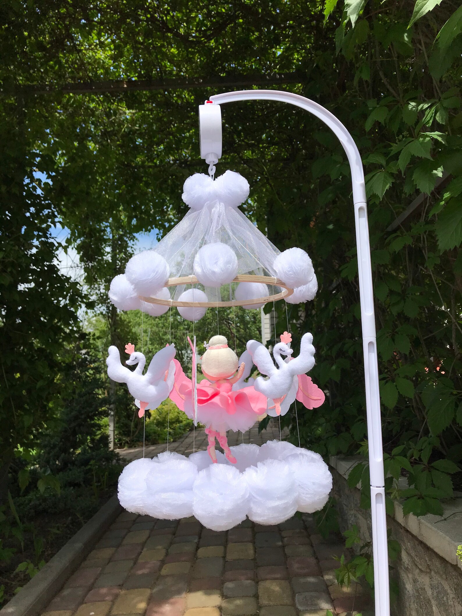 Ballerina Baby Mobile for Girl Ballet Princess Cinderella - Etsy