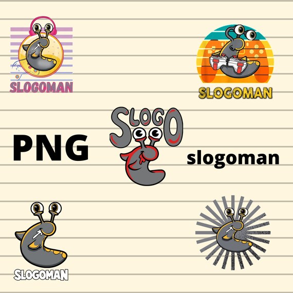 Slogoman Gaming Youtuber slogoman Pngfunny Slogo Pnggift | Etsy