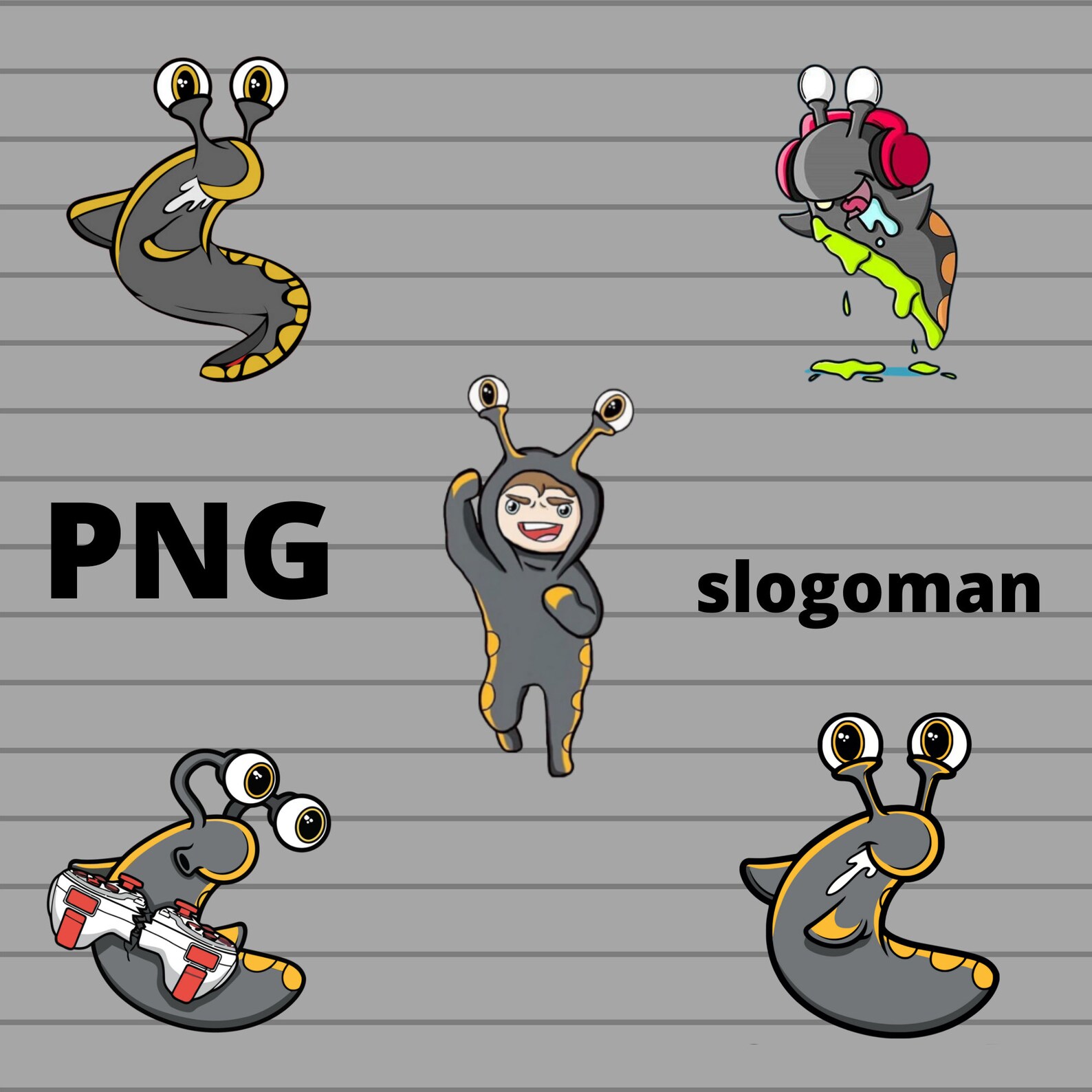 Slogoman, Gaming, Youtuber ,slogoman Png,funny Slogo Png,gift for Kids ...