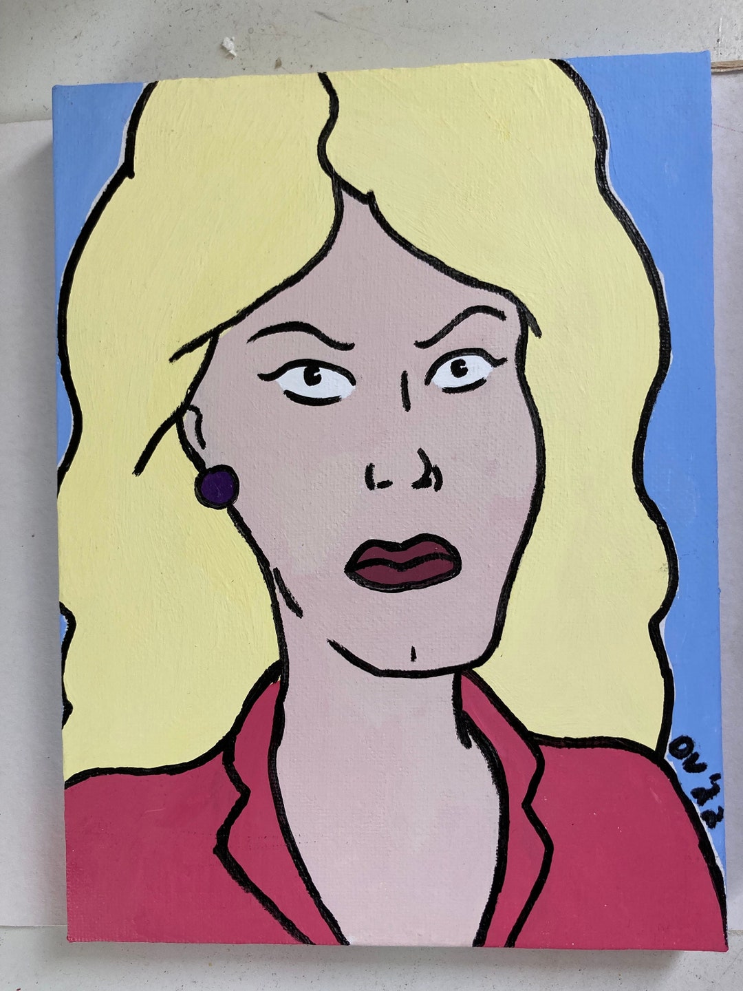 Nancy Hicks Gribble Acrylic on Canvas - Etsy