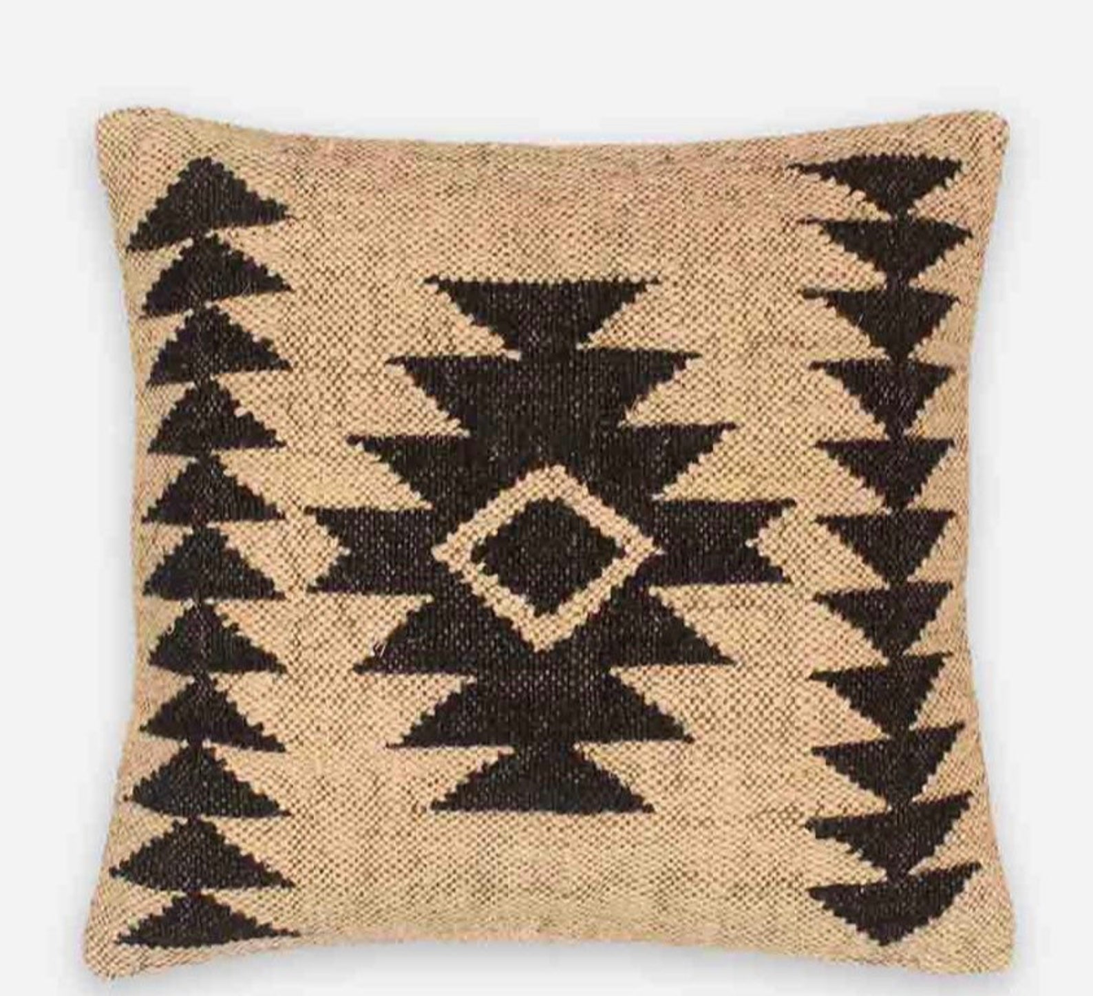 Handwoven Black Jute Cushion Cover Jute Pillow Eco-friendly - Etsy