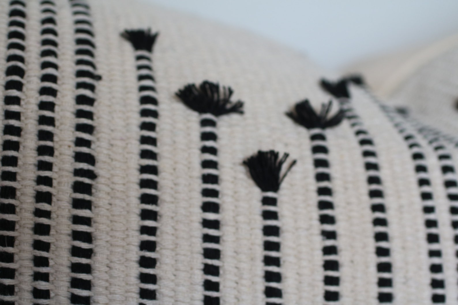 Scandi Cushion Black and White Geometric Cushion Monochrome | Etsy UK