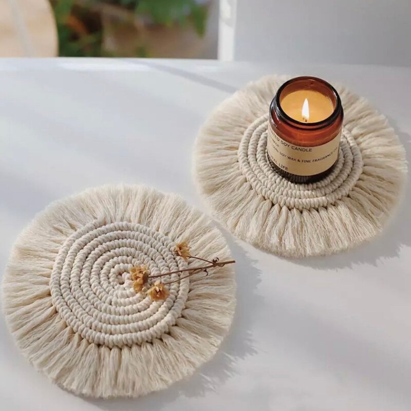 Cotton Coaster - Etsy