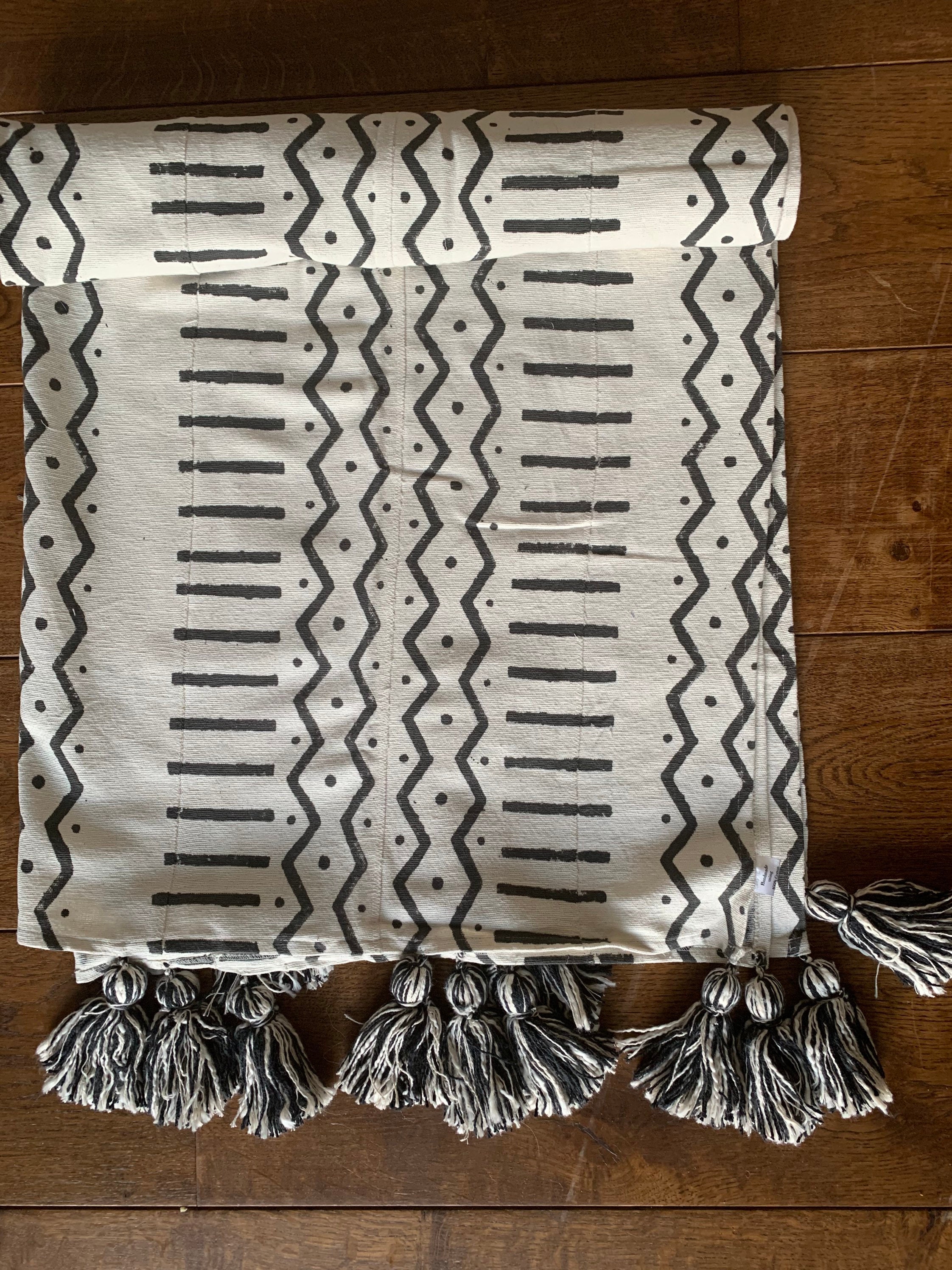 Mudcloth Throw Mudcloth Blanket Bohemian Mudcloth Throw - Etsy UK