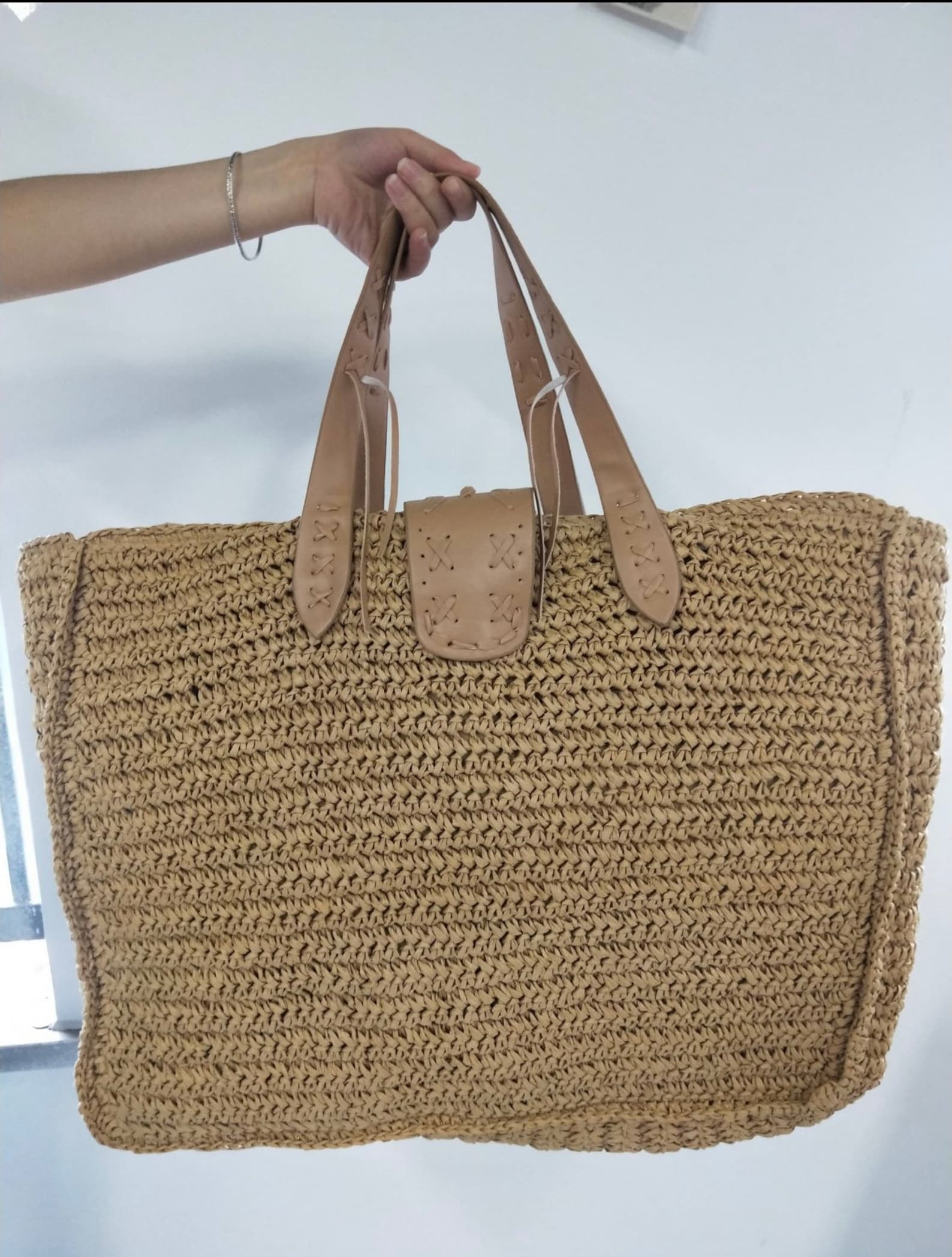 Large Straw Beach Bag Oversize Bag Large Straw Totelarge - Etsy