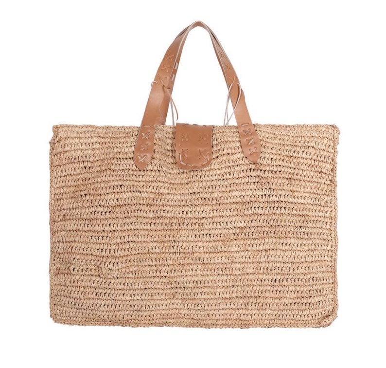 Large Straw Beach Bag Oversize Bag Large Straw Totelarge - Etsy