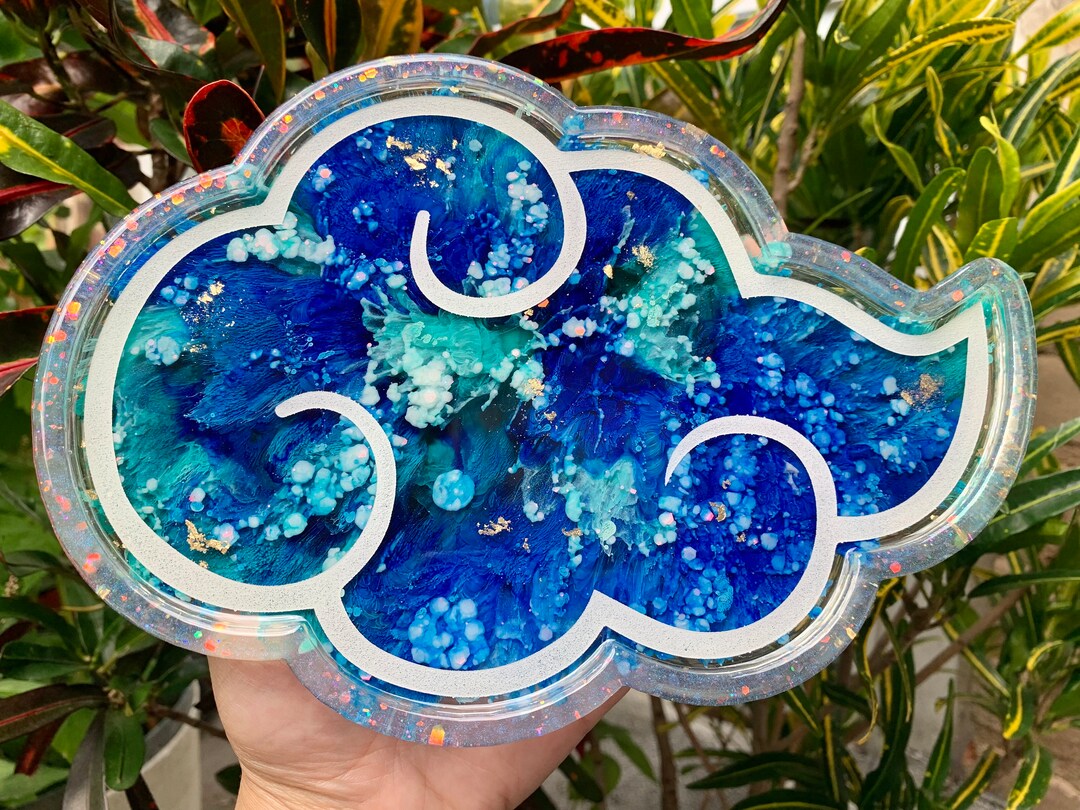 Akatsuki Anime Cloud Anime Resin Resin Tray Cloud Decor Resin Decor ...