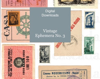 Italian Ephemera | Etsy