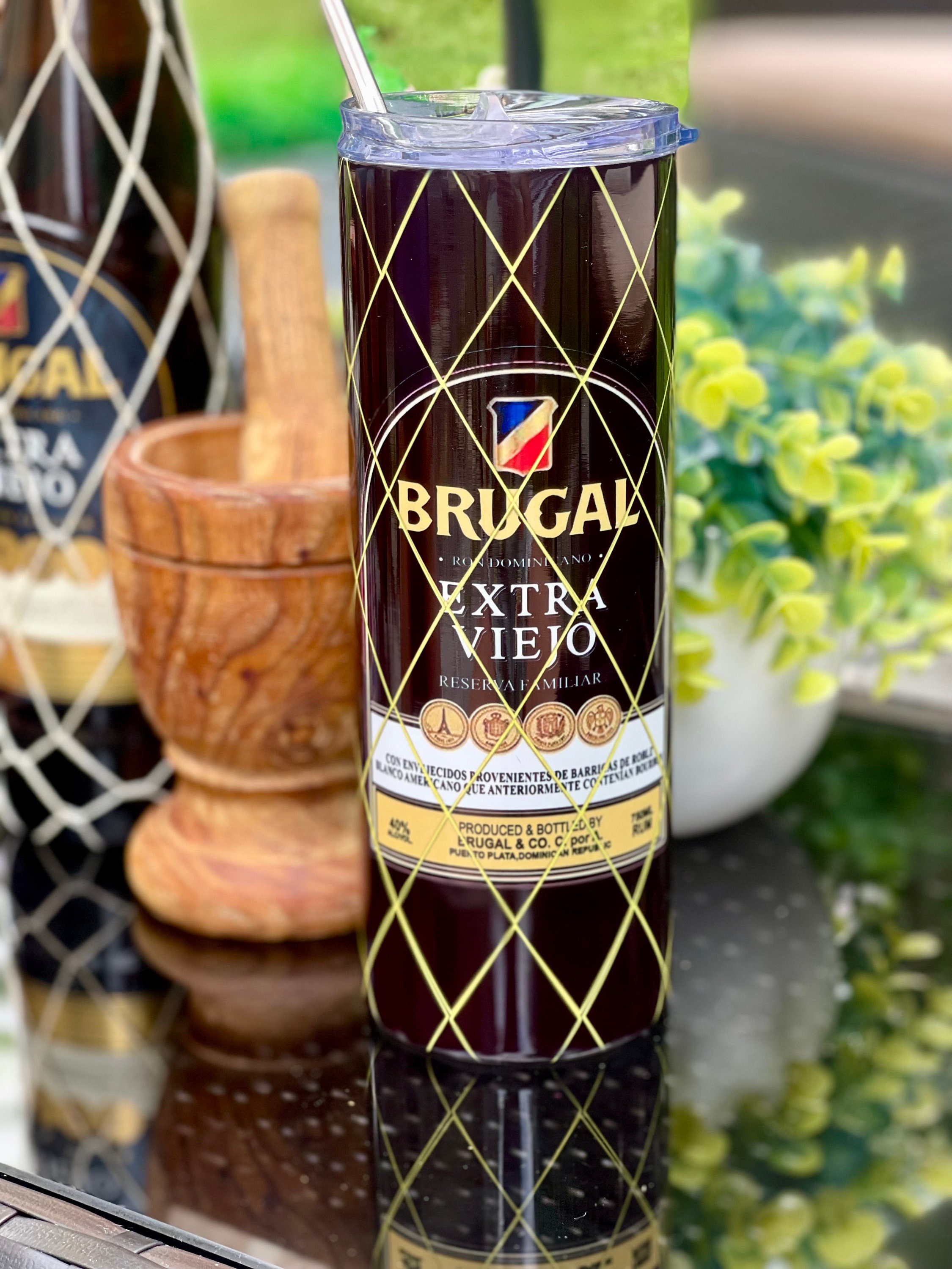 Brugal Tumbler, Brugal Cup, Extra Viejo 20oz Tumbler - Etsy
