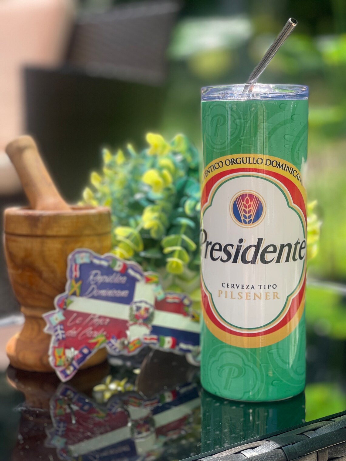Presidente Tumbler Cerveza Presidente Cup Dominican Republic - Etsy
