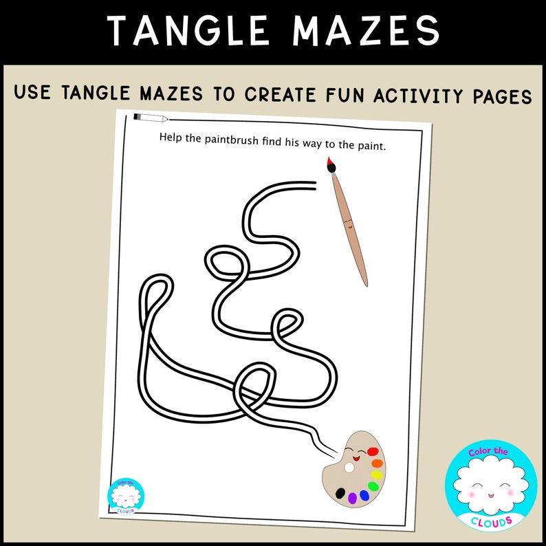 Mazes for Kids Clipart, Maze Puzzles for Kids Clipart, Maze Templates ...