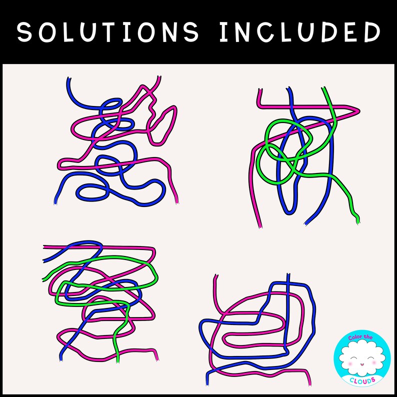 Mazes for Kids Clipart With Multiple Entrances and Exits, Maze Puzzles ...