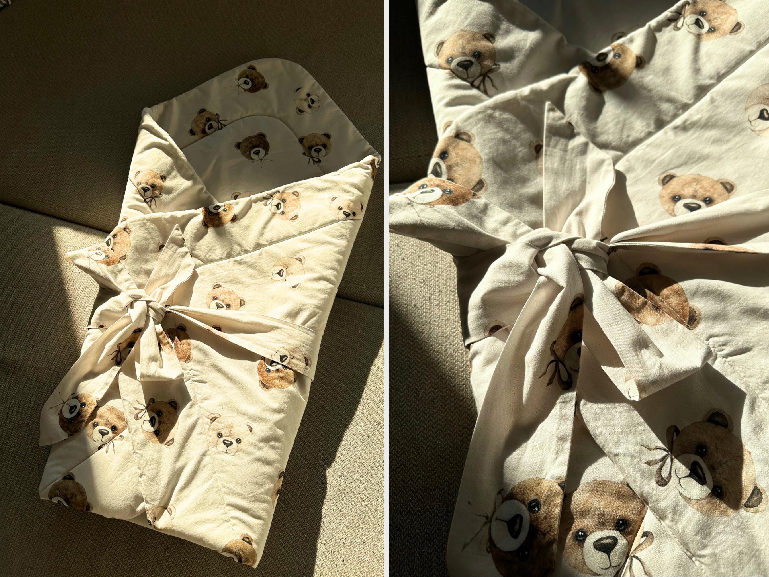 Swaddle Blanket Sewing Pattern | Baby Swaddle Wrap Pattern | Baby ...