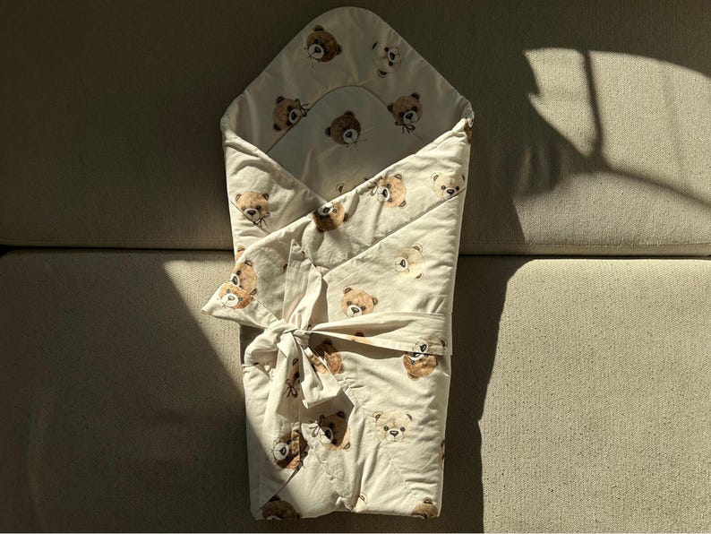 Swaddle Blanket Sewing Pattern | Baby Swaddle Wrap Pattern | Baby ...