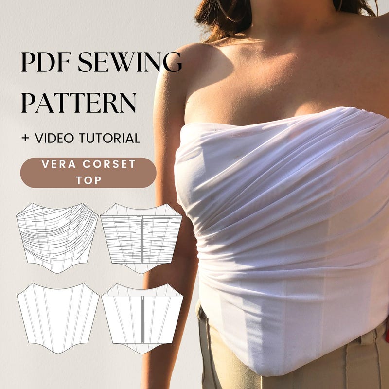 Draped Top Pattern - Etsy