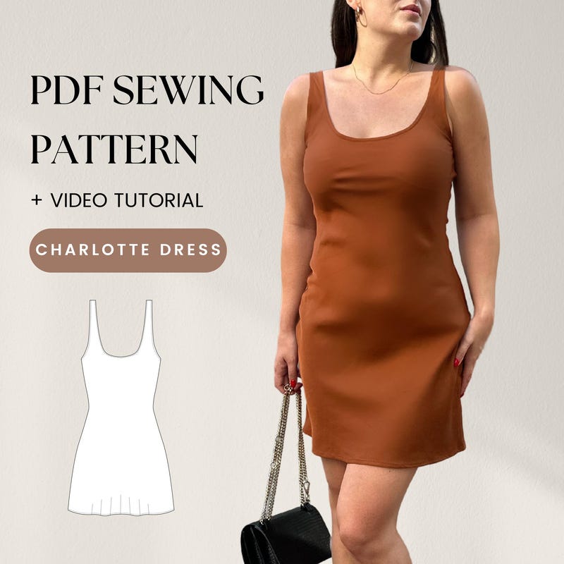 A Line Dress Pattern - Etsy