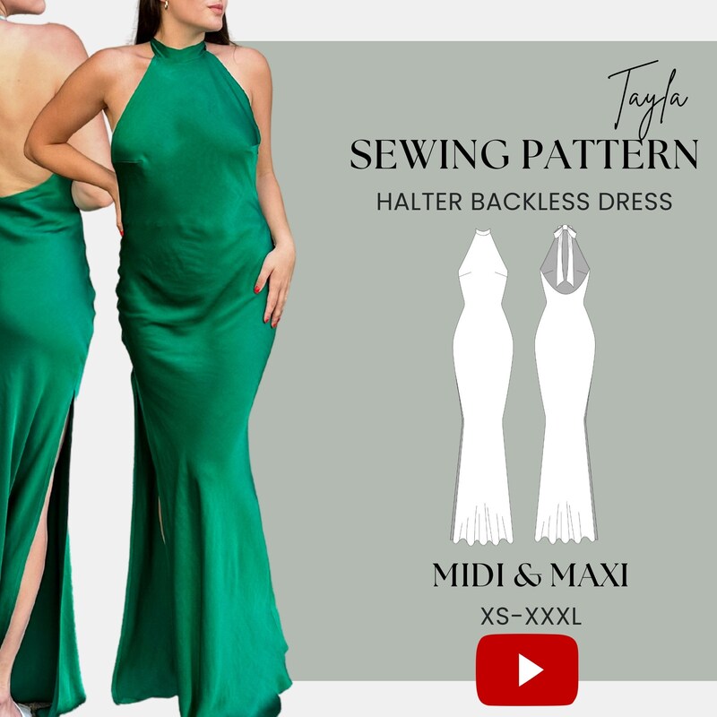 Backless Dress - Etsy