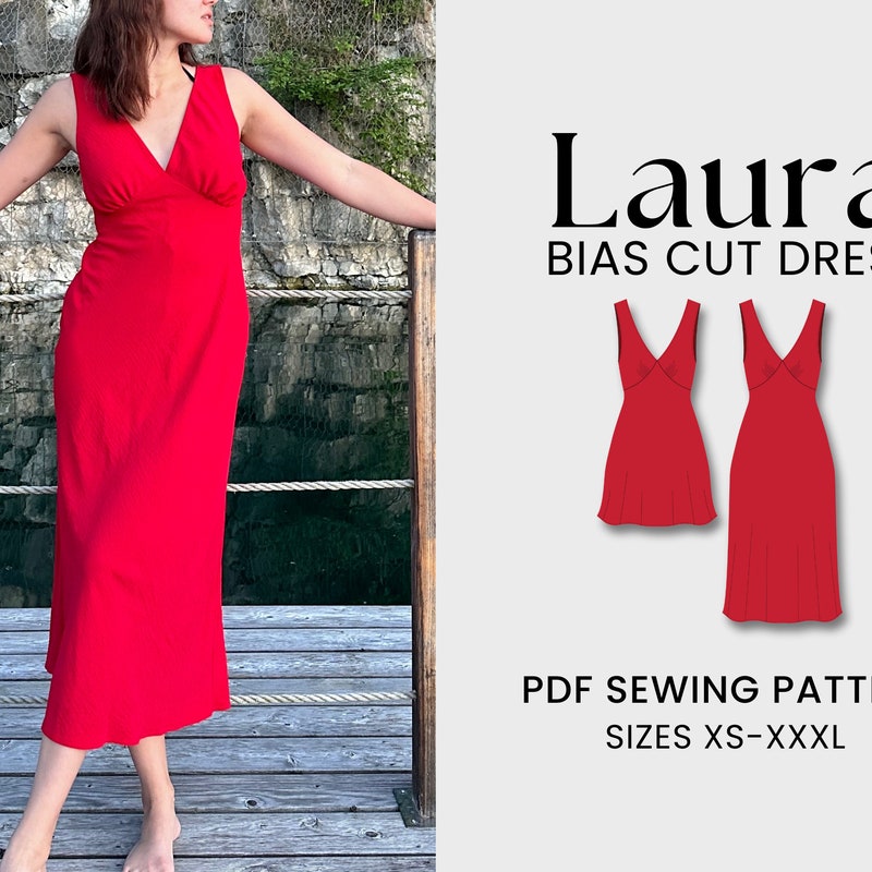Bias Cut Dress - Etsy