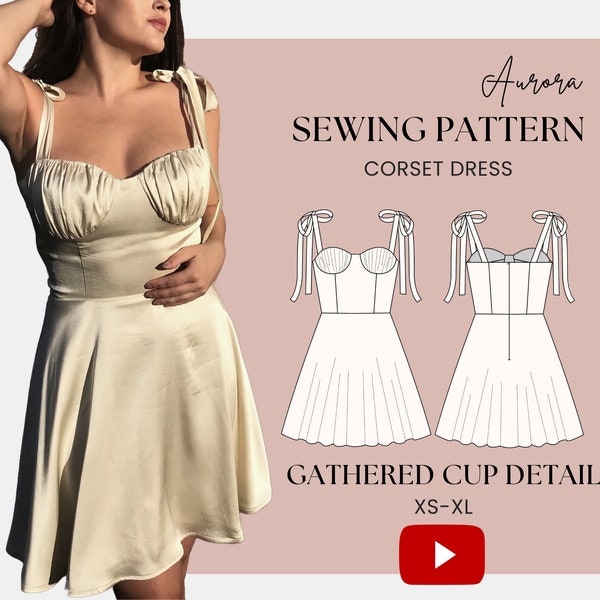 Corset Dress Pattern - Etsy