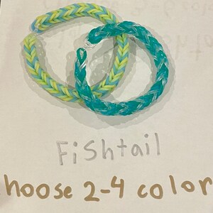 Custom Rubber Band Friendship Bracelet Latex Free - Etsy