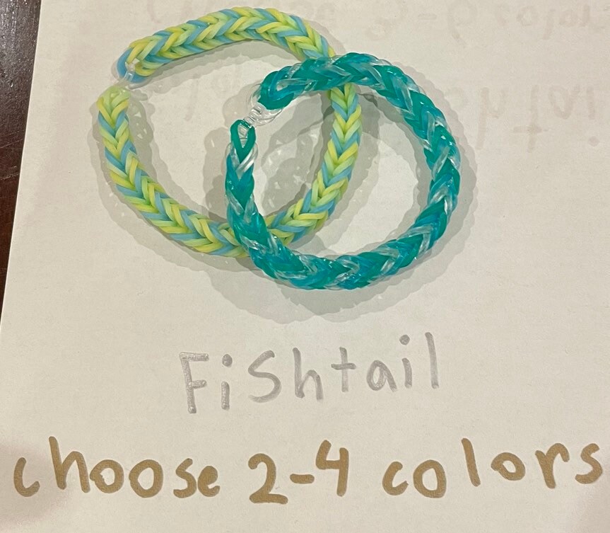 Custom Rubber Band Friendship Bracelet Latex Free - Etsy