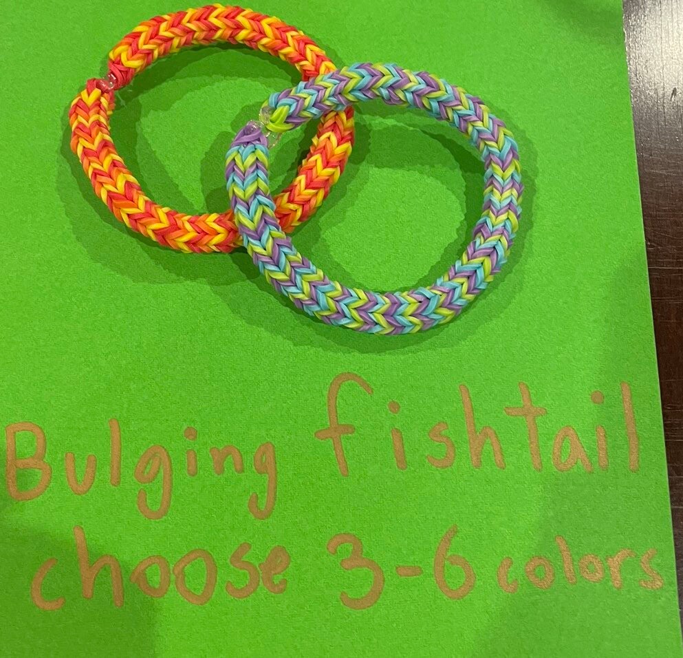 Custom Rubber Band Friendship Bracelet Latex Free - Etsy