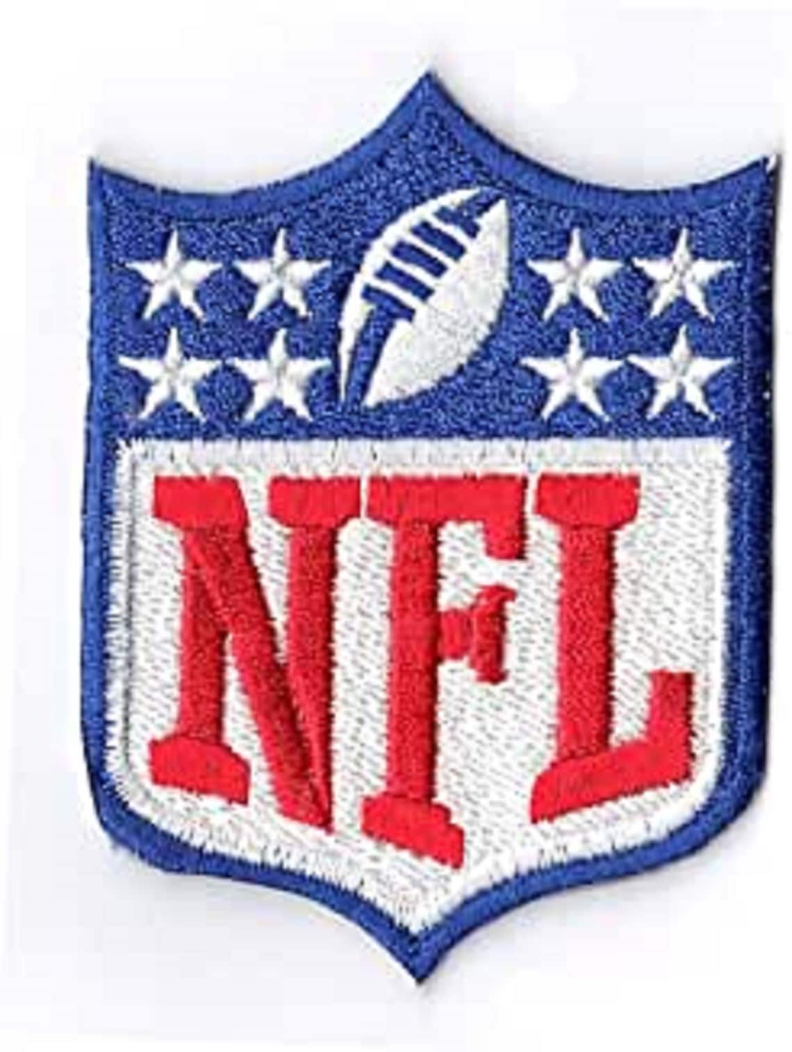 NFL SHIELD 8 Star Embroidered Logo PATCH Sew On Iron On | Etsy