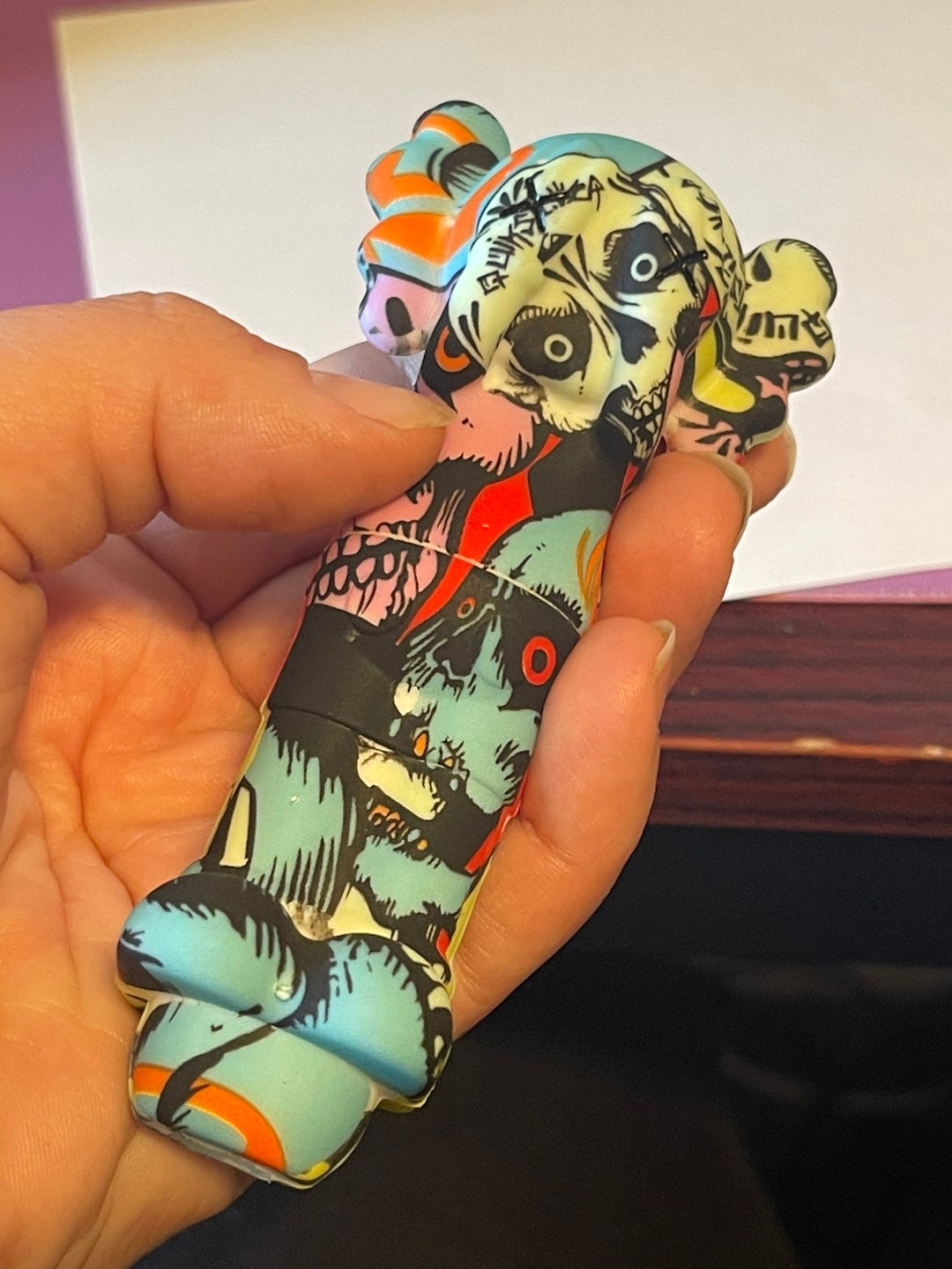 Pipe Silicone Skull Pipe Bowl Glass Insert Pipe Comic Elephant Skulls ...