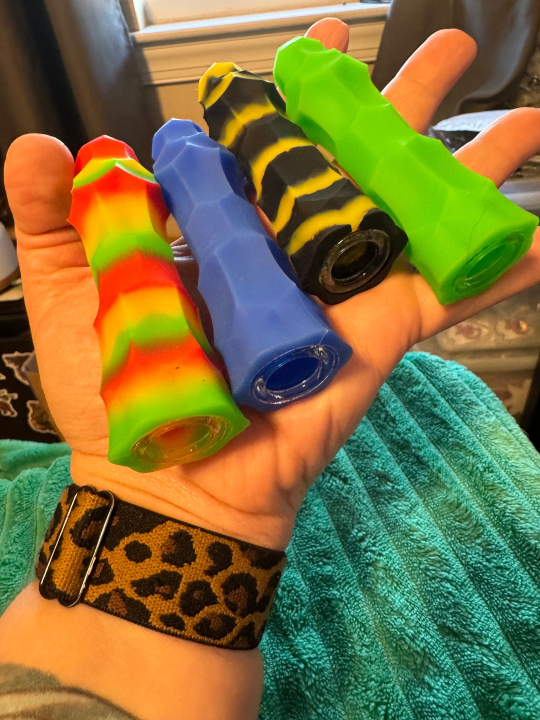 Pipe Silicone Pipe Bowl Glass Insert Pipe Chillum - Etsy